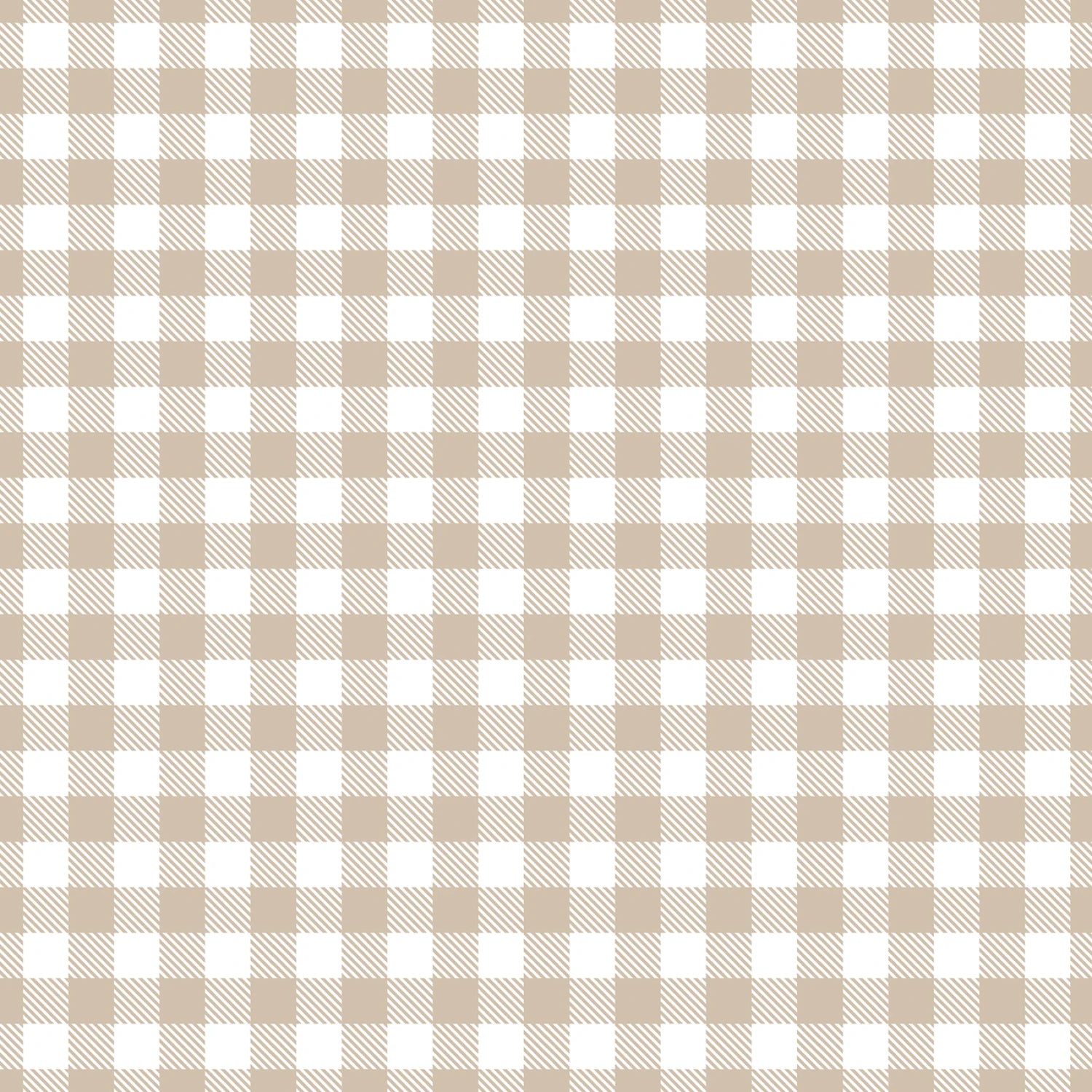 A Walk on the Prairie - Plaid Khaki – Stacked Fabric Company